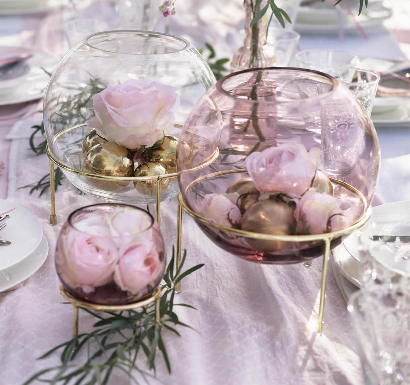 Tischdeko Hochzeit Mustertische